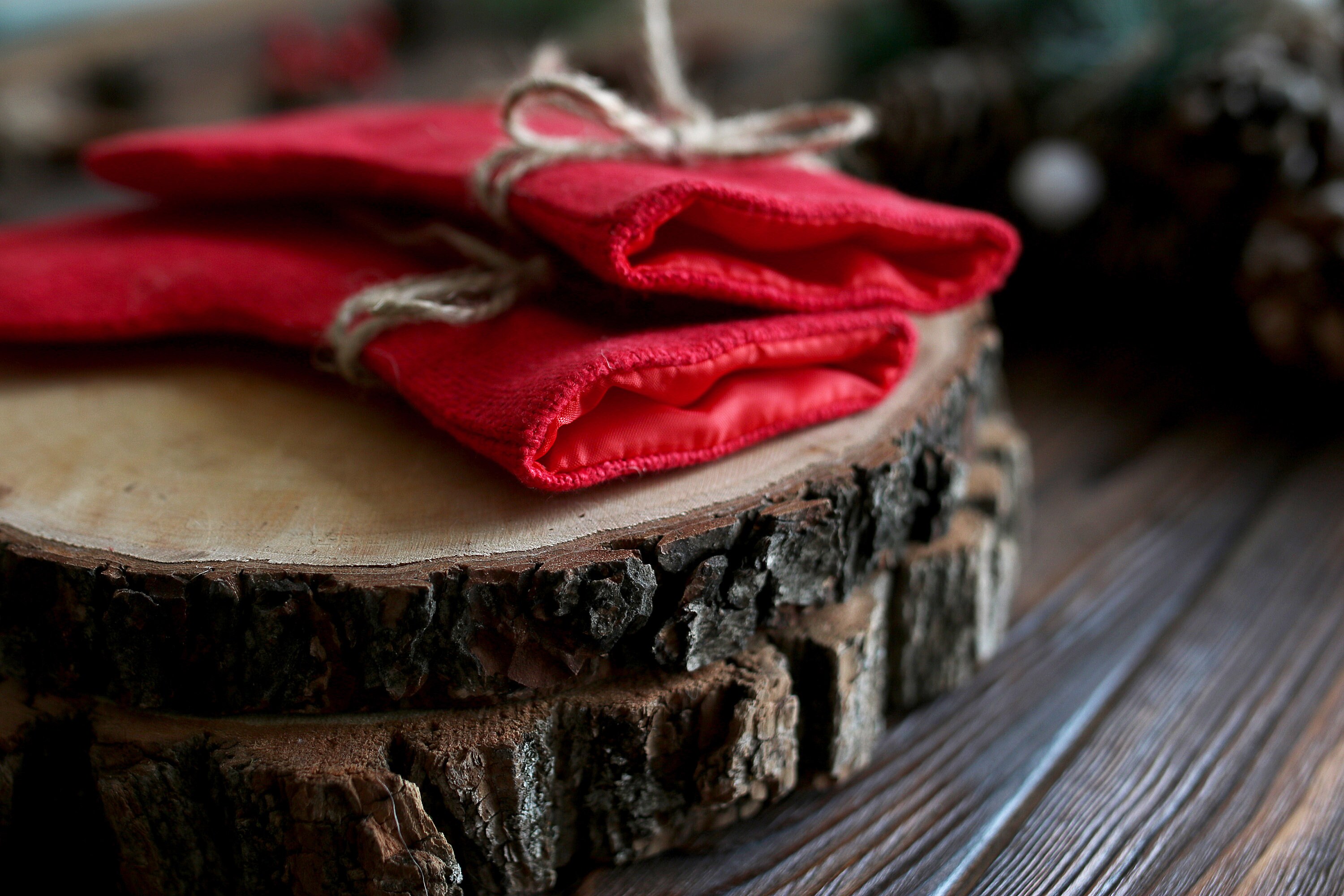 Christmas Table Decorations Christmas Silverware Holder | Etsy