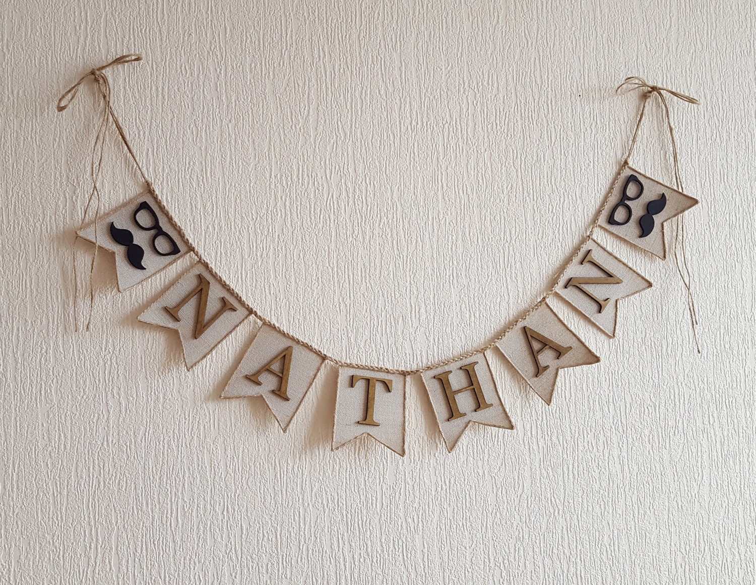 Personalized Name Banner Custom Name Sign Last Name Banner | Etsy