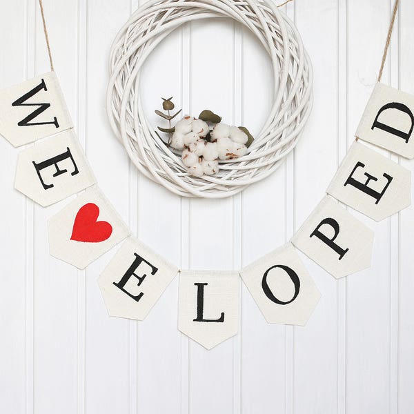 We Eloped - Etsy