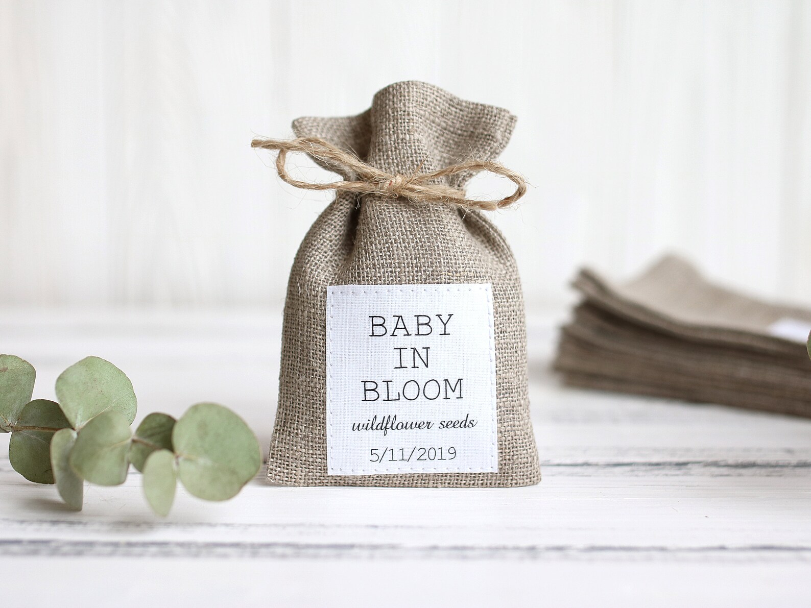 Linen Jewelry Packaging Pouch, Wedding Favor Bags, Customizable Logo ...