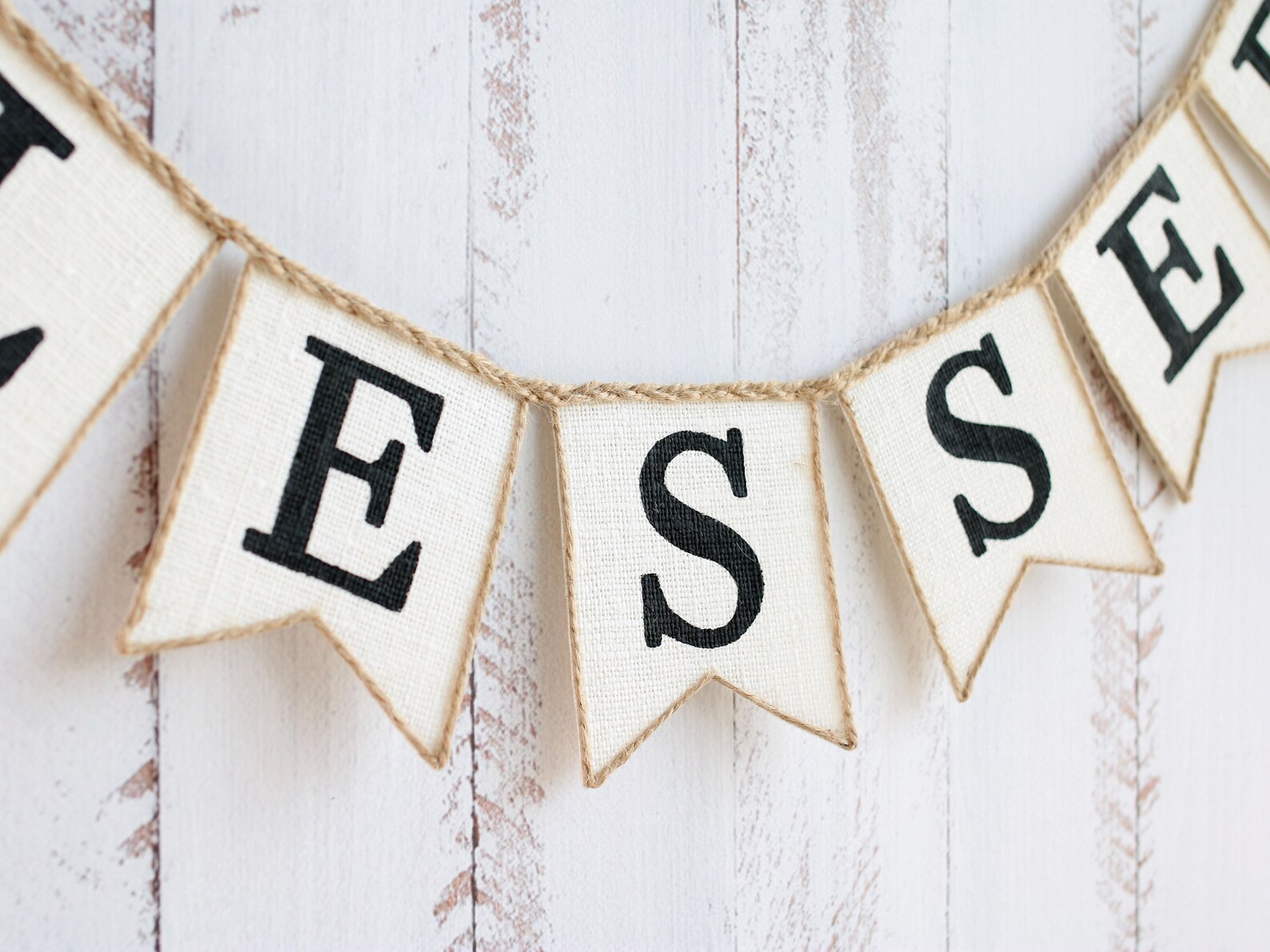 Blessed Banner Blessed Garland Thanksgiving Decoration - Etsy