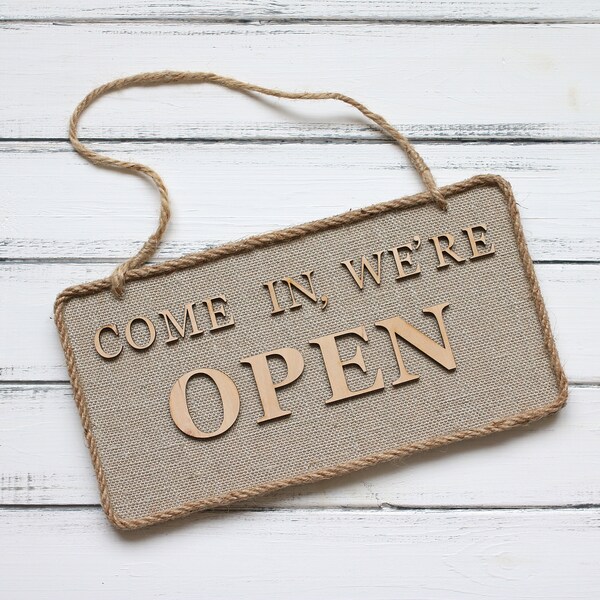 Vintage Open Sign - Etsy
