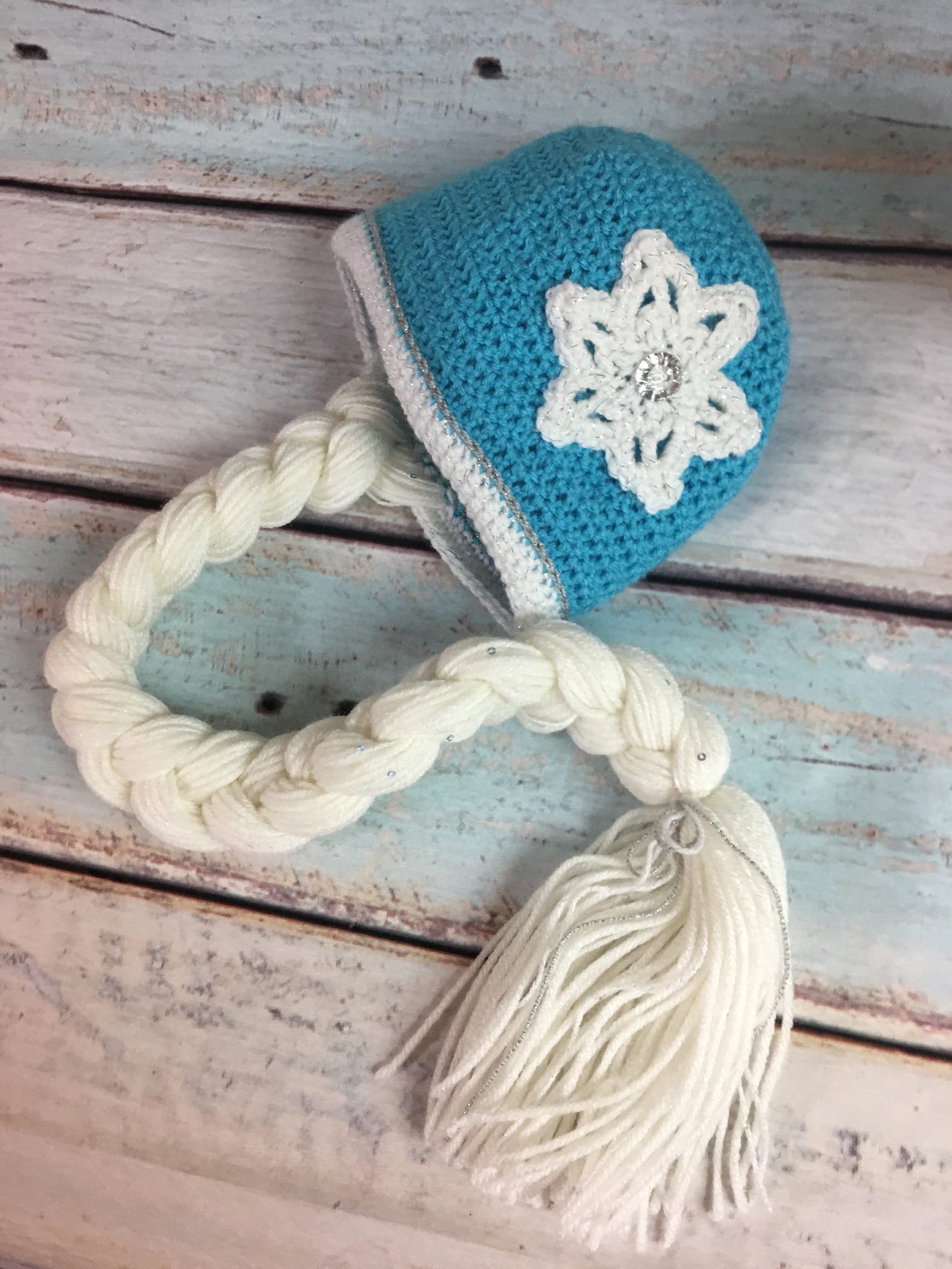 Elsa Crochet Wig Hat - Etsy