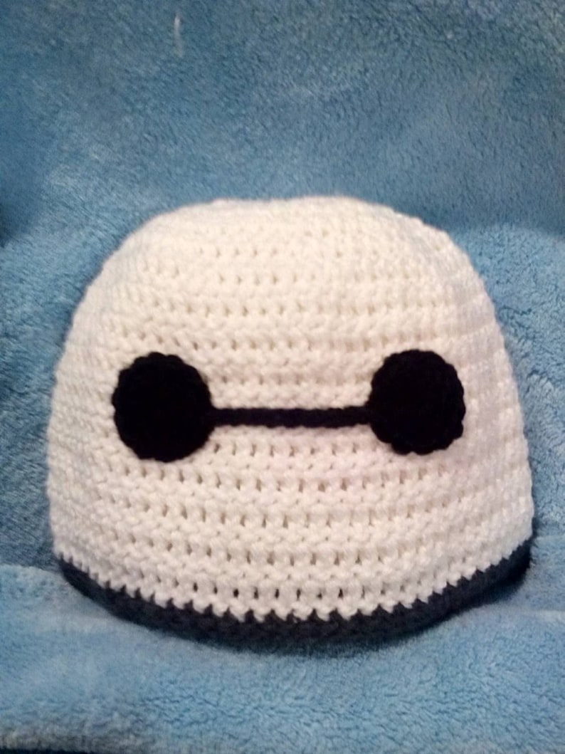 Big Hero 6 Baymax Inspired Hat - Etsy