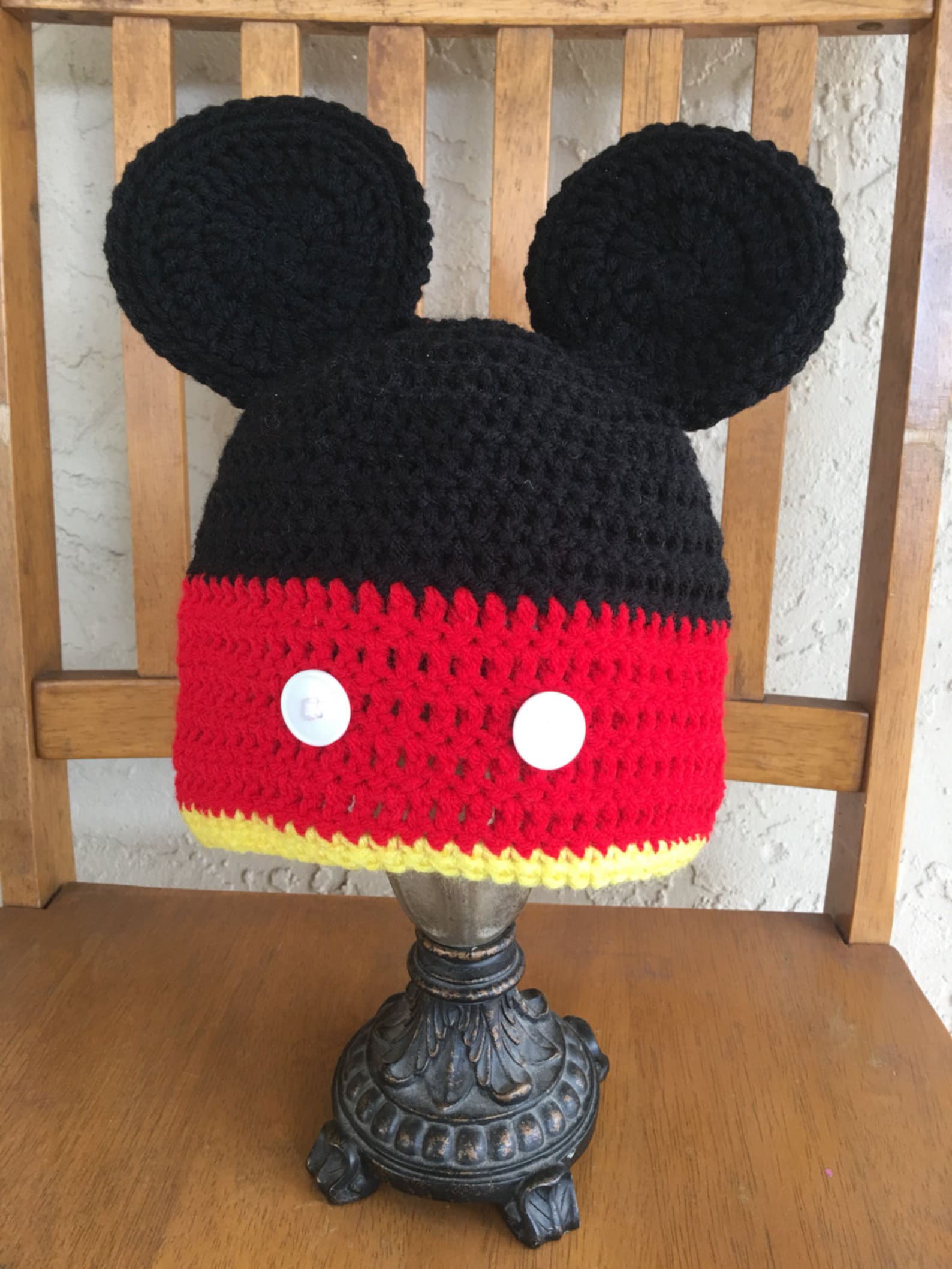 Mickey Mouse Ear Hat - Etsy