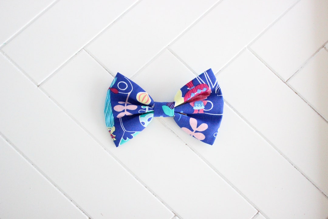 Trolls Bow // Poppy Bow Trolls World Tour Bow Branch Bow - Etsy