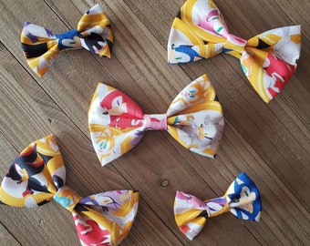 Sonic the Hedgehog Bow | Etsy