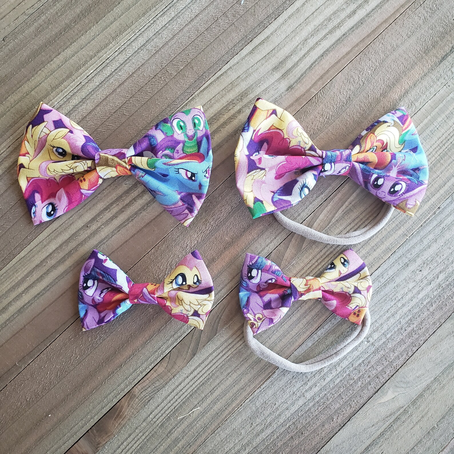 My Little Pony Bow // My Little Pony Headband Rainbow Dash - Etsy