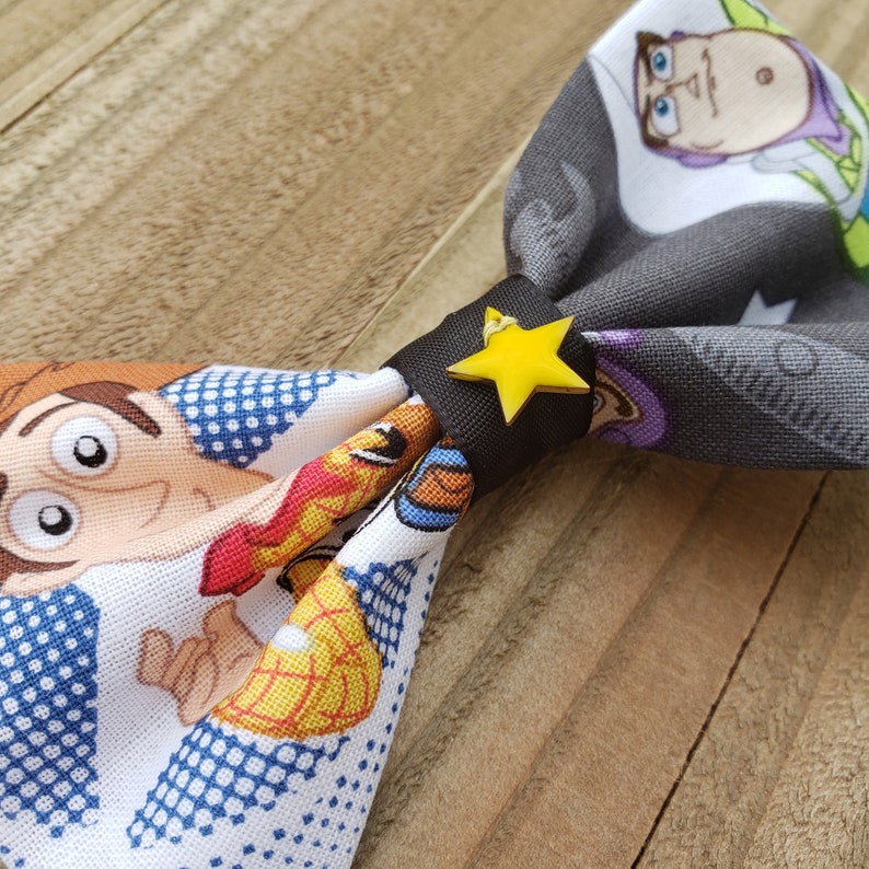 Best Buds Bow // Buzz Lightyear Bow Woody Bow Toy Story Bow - Etsy