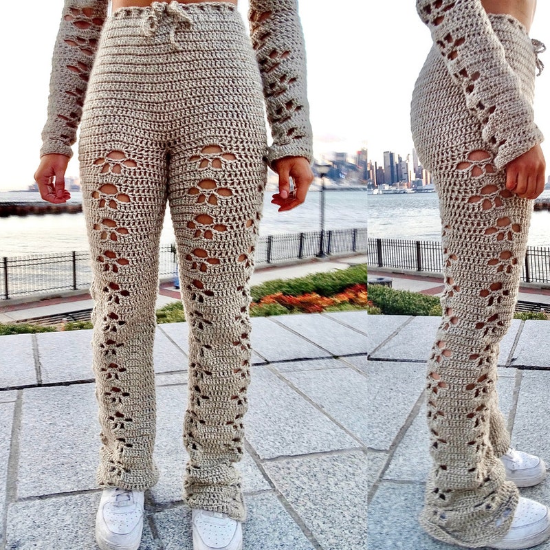 Crochet Pants - Etsy