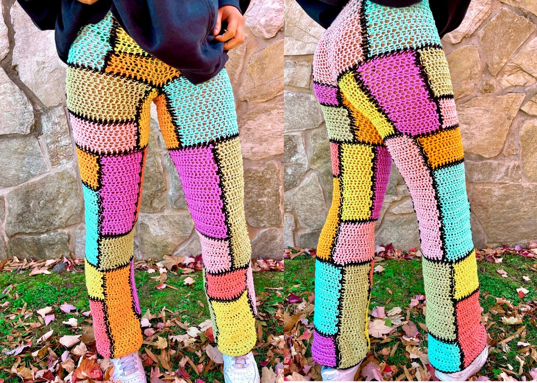 Crochet Pattern - Burano Pants, Crochet Pants Pattern, Crochet Pants ...