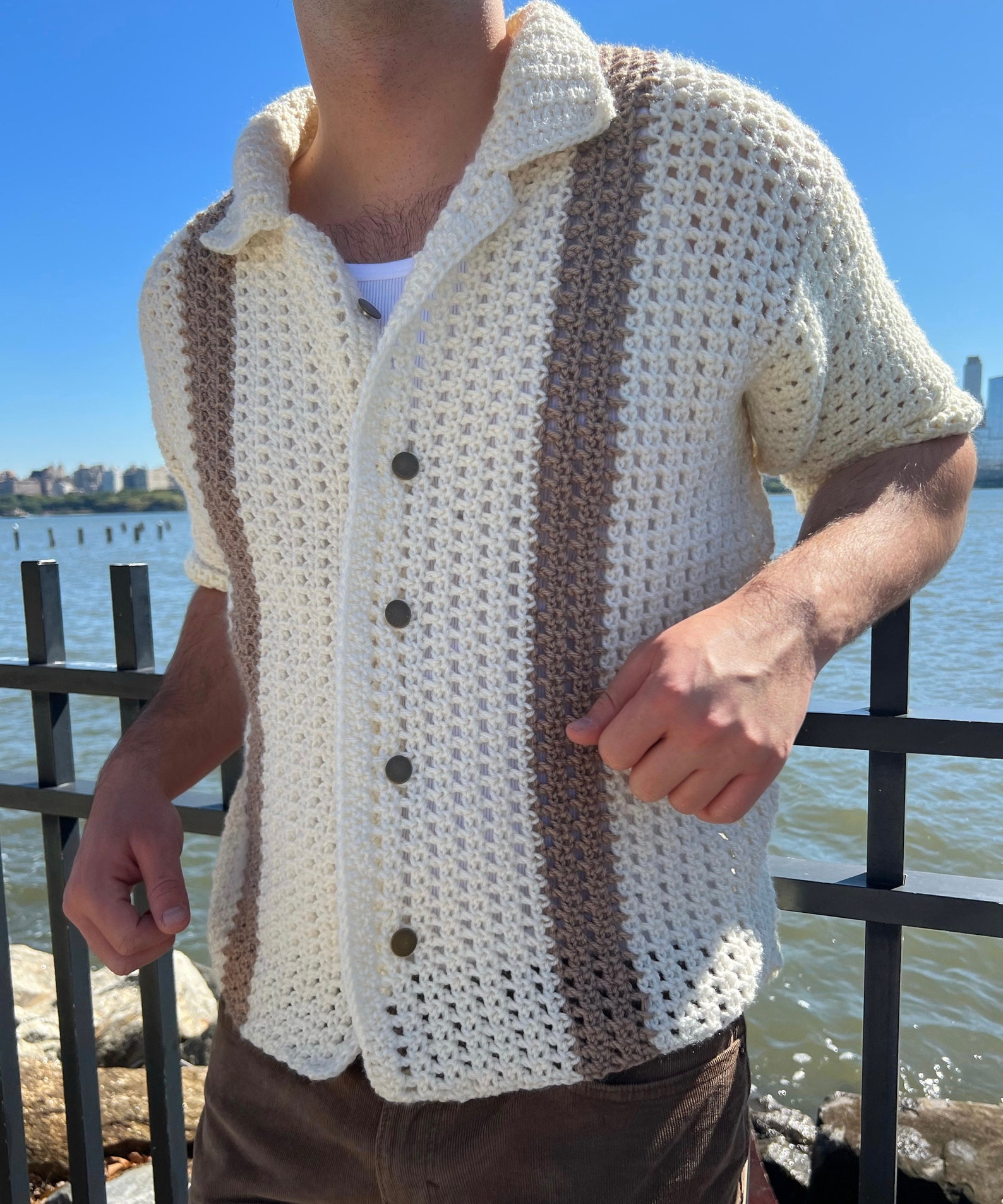 Crochet Pattern Imatra Top Men's Crochet Sweater - Etsy