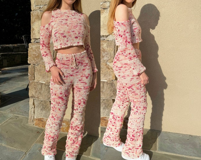 Crochet Set, Skirt and Top Set, Handmade Set - Etsy