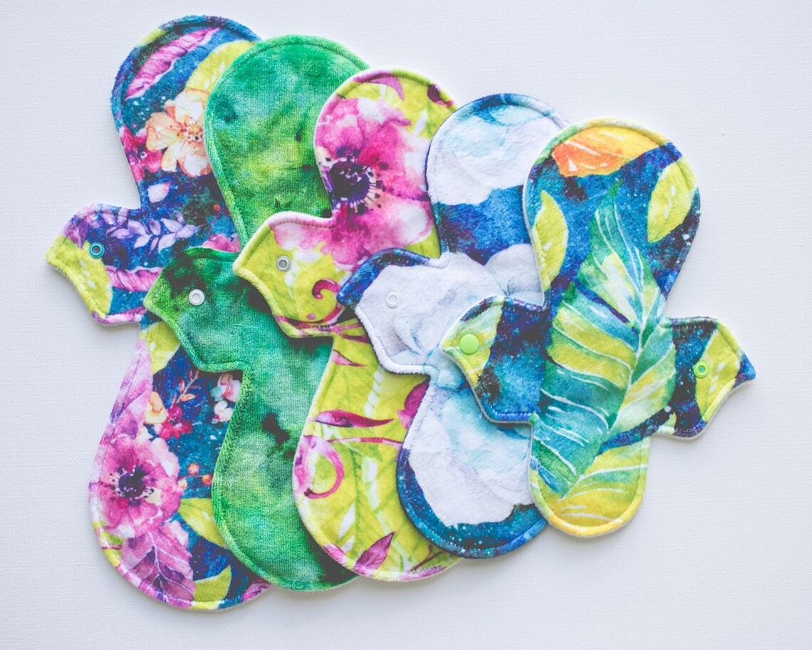 2.2 MOONRISE Cloth Menstrual Pad Sewing Pattern | Etsy