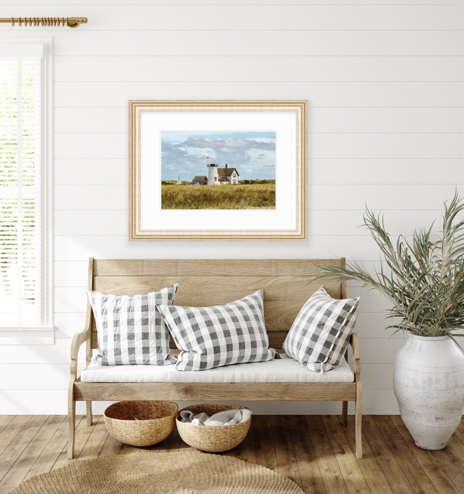 Stage Harbor Lighthouse, Chatham, MA, Cape Cod, Fine Art Canvas ...