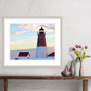 Point Judith Lighthouse, Sunset, Point Judith, Narragansett, Rhode ...