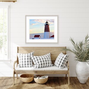 Point Judith Lighthouse, Sunset, Point Judith, Narragansett, Rhode ...