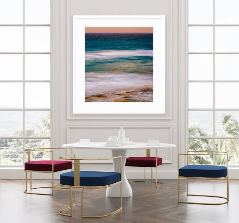 Palm Beach Florida Fine Art Canvas Ocean Waves Beach - Etsy