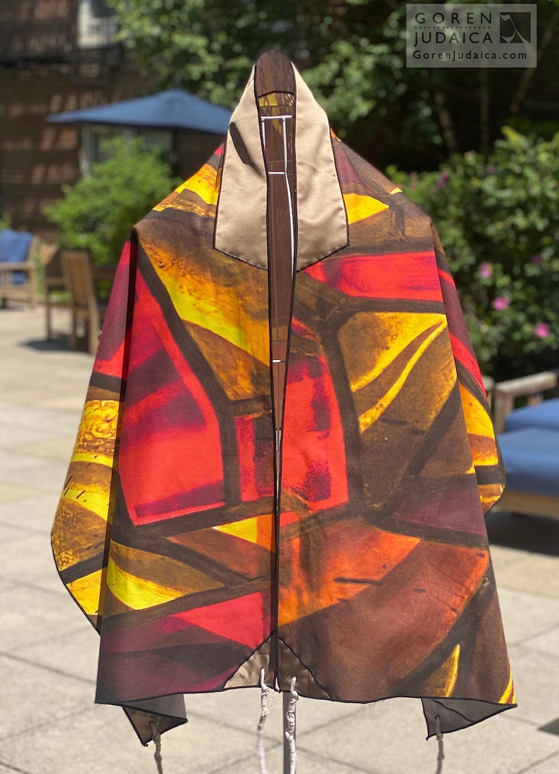 Tallit (medium-weight Twill & Satin Prayer Shawl) | or Hadash / New ...