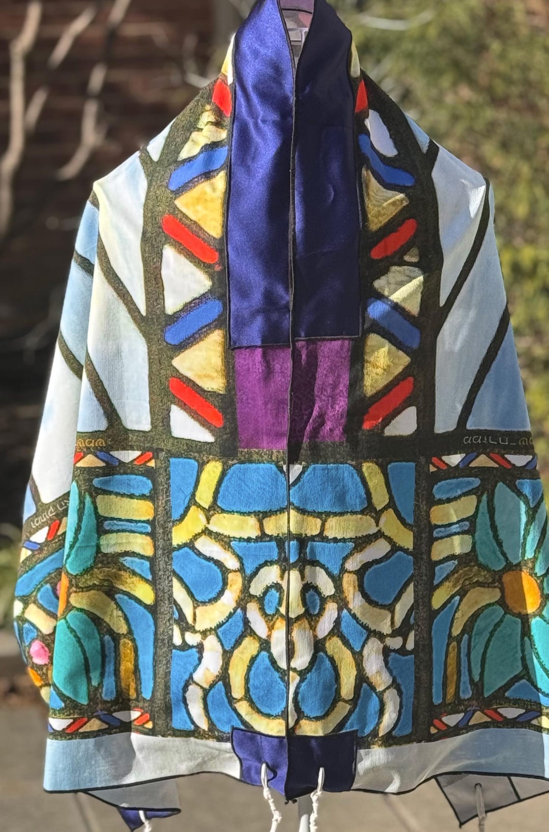 Tallit (medium-weight Twill & Satin Prayer Shawl) | Shemesh / Sun - Etsy
