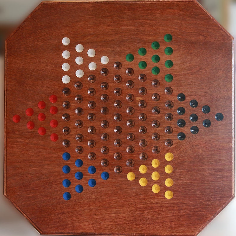 Checkers Board - Etsy