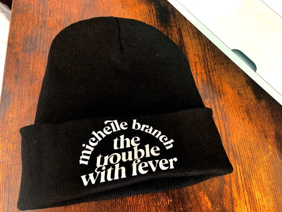 Michelle Branch the Trouble With Fever Hat - Etsy Michelle Branch the Trouble With Fever Hat - Etsy