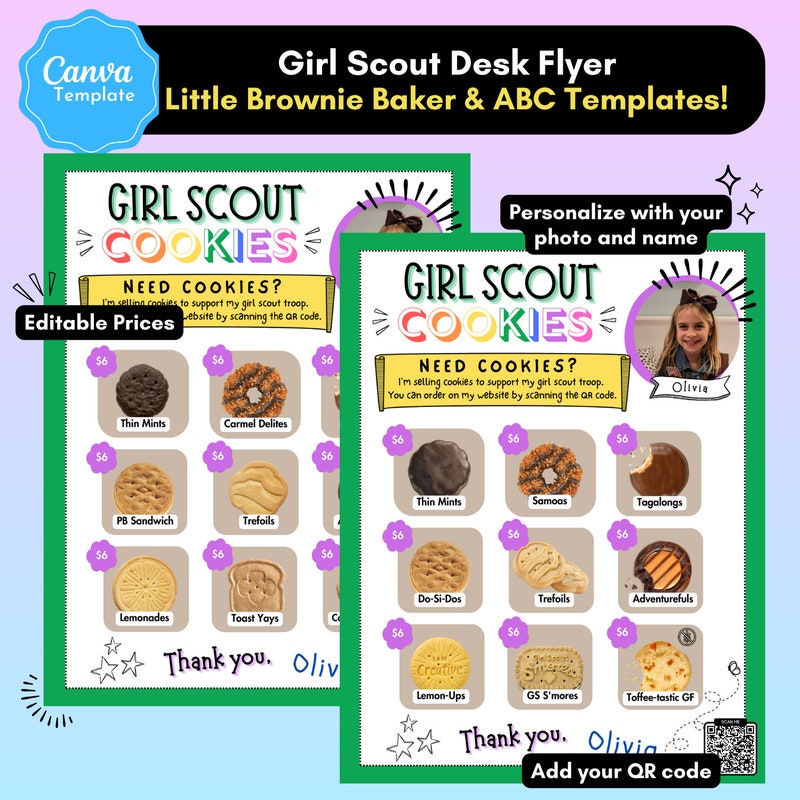 Girl Scout Cookies - Etsy