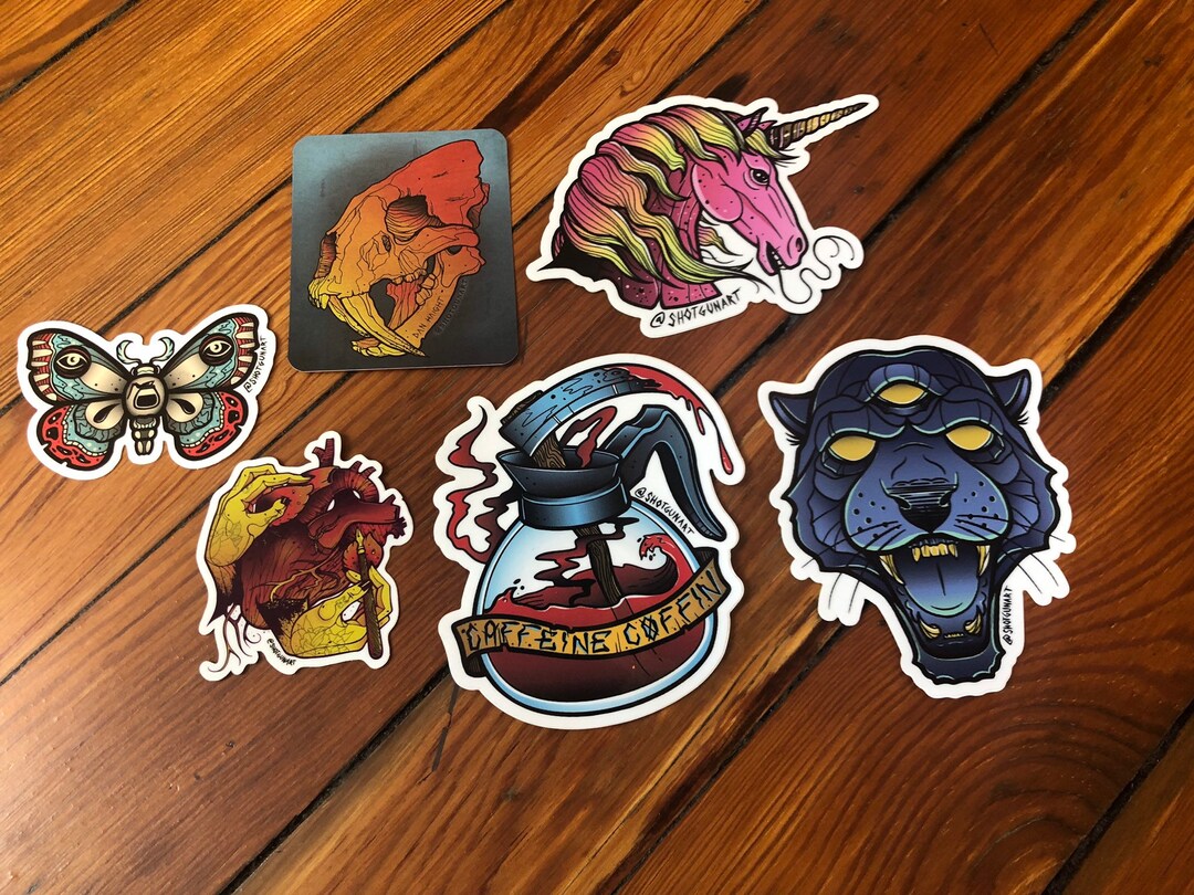 Random Grab Sticker Bundle - Etsy