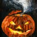 5-pack Halloween Jack O Lantern Haunted House Digital Print - Etsy