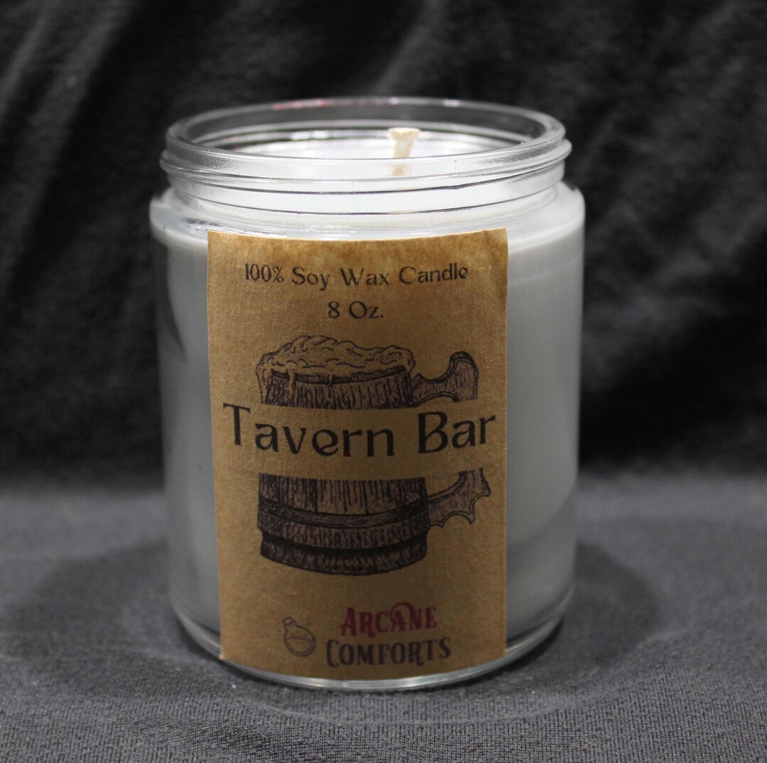 Tavern Bar Candle| Fantasy Inspired| Dungeons and Dragons Gift| Woody ...