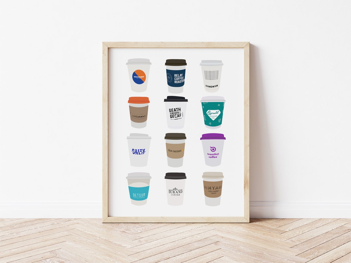 Hamilton Cafe Print Hamilton Coffee Shop Print Hamilton - Etsy Canada