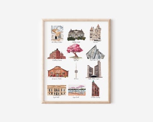 City of Toronto Vintage Map Tea Towel FREE SHIPPING - Etsy Canada