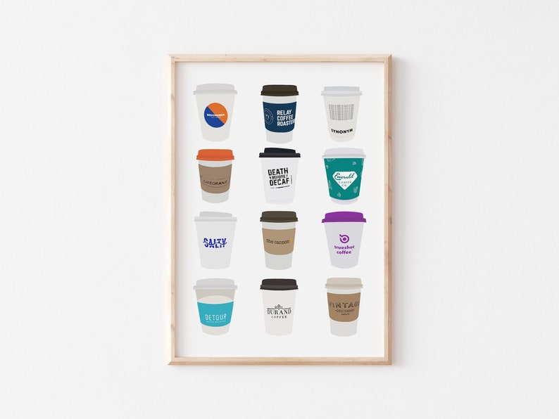 Hamilton Cafe Print | Hamilton Coffee Shop Print | Hamilton Coffee ...