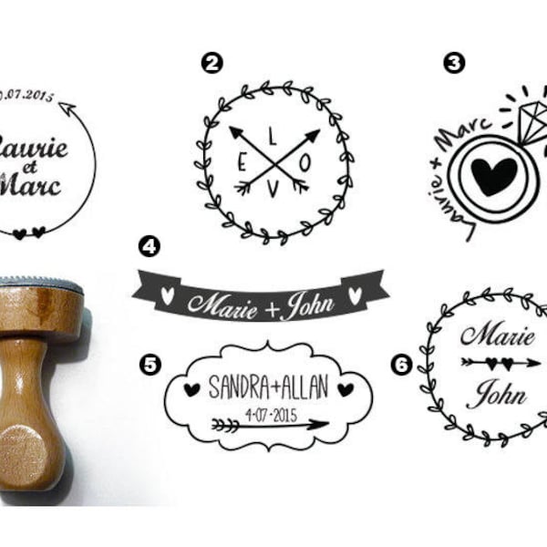 Tampon personnalisé - Etsy France