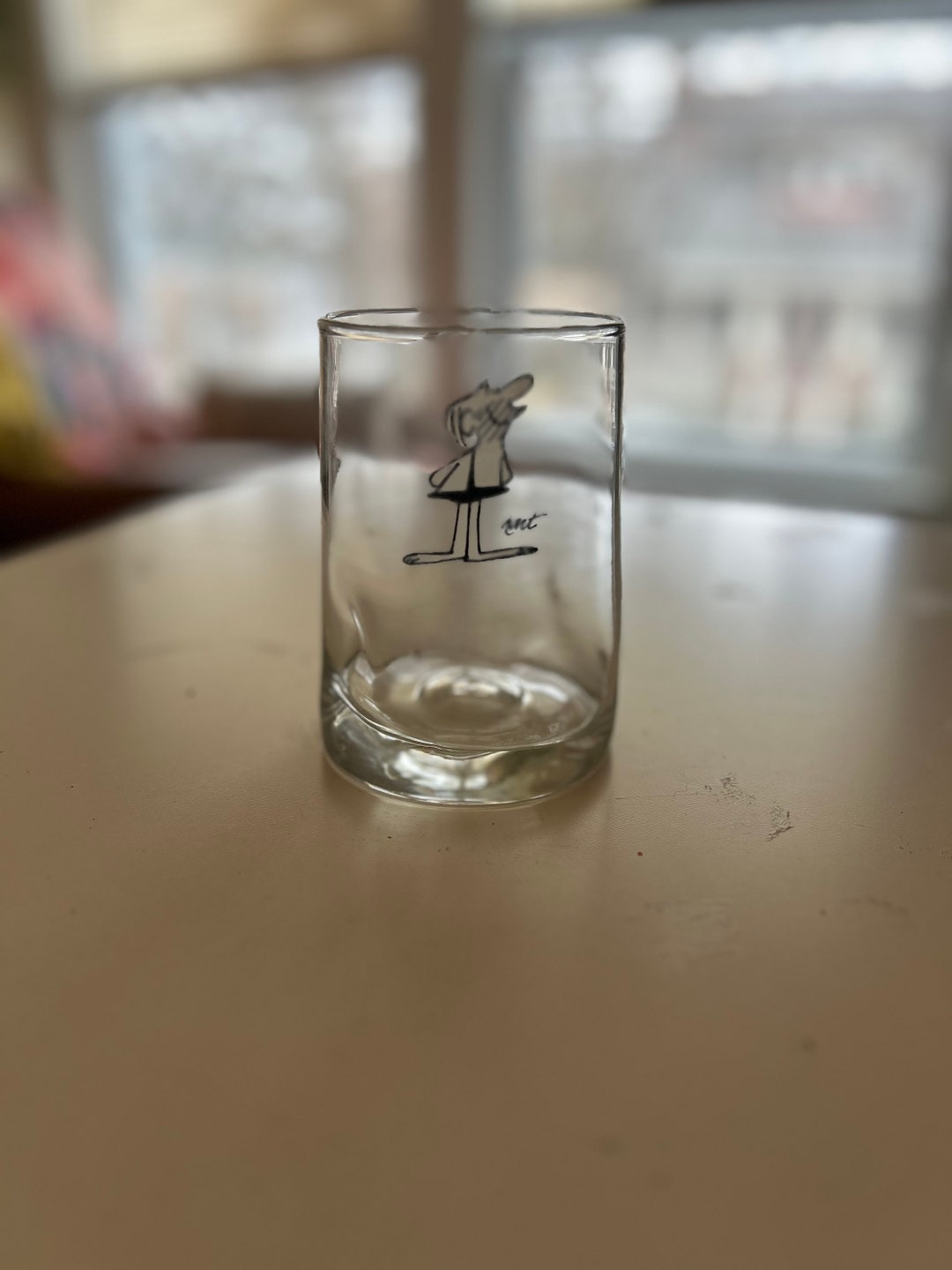 Vintage BC Comics Ice Age Rocks Drinking Glass; Cartoonist Johnny Hart ...