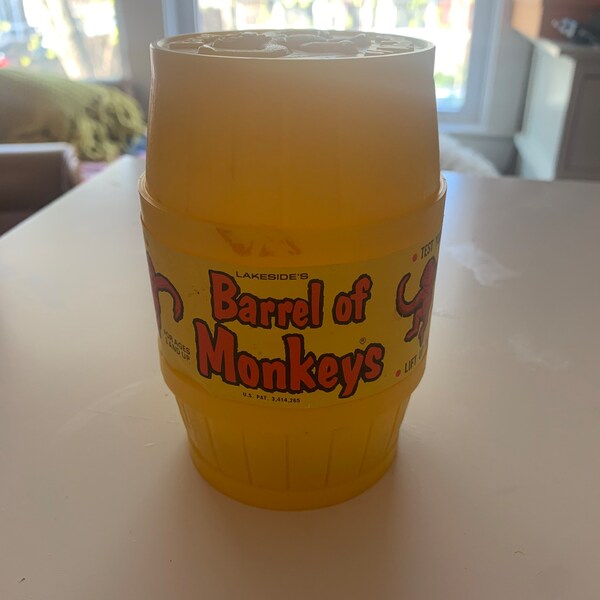 Barrel of Monkeys - Etsy