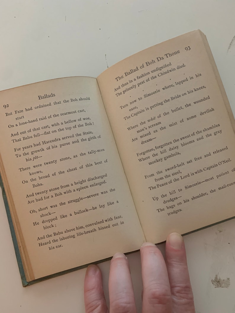 Antique Rare 1890's Edition Departmental Ditties, Ballads and Other ...