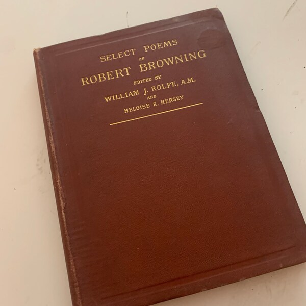 Robert Browning - Etsy