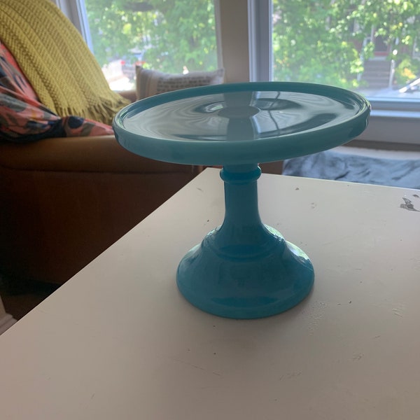 Blue Cake Stand - Etsy