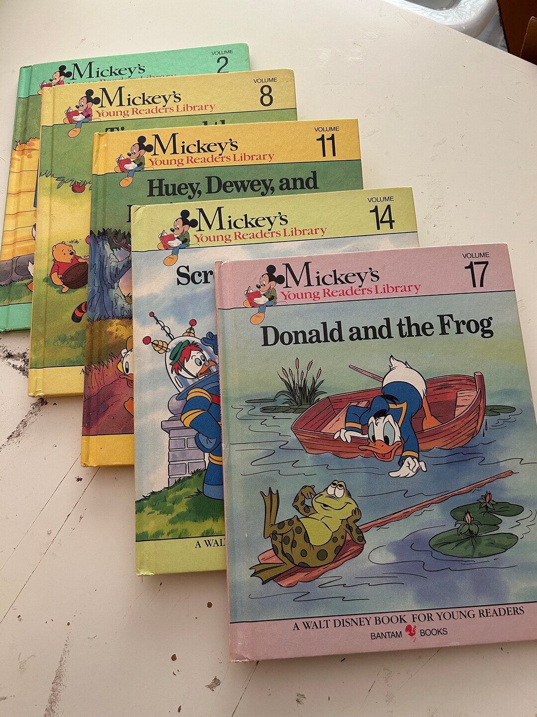 Vintage Mickey’s Young Readers Library; Choose From Volumes 2, 8, 11 ...