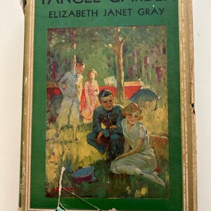 Antique 1928 Book Tangle Garden: A Story for Girls by Elizabeth Janet ...