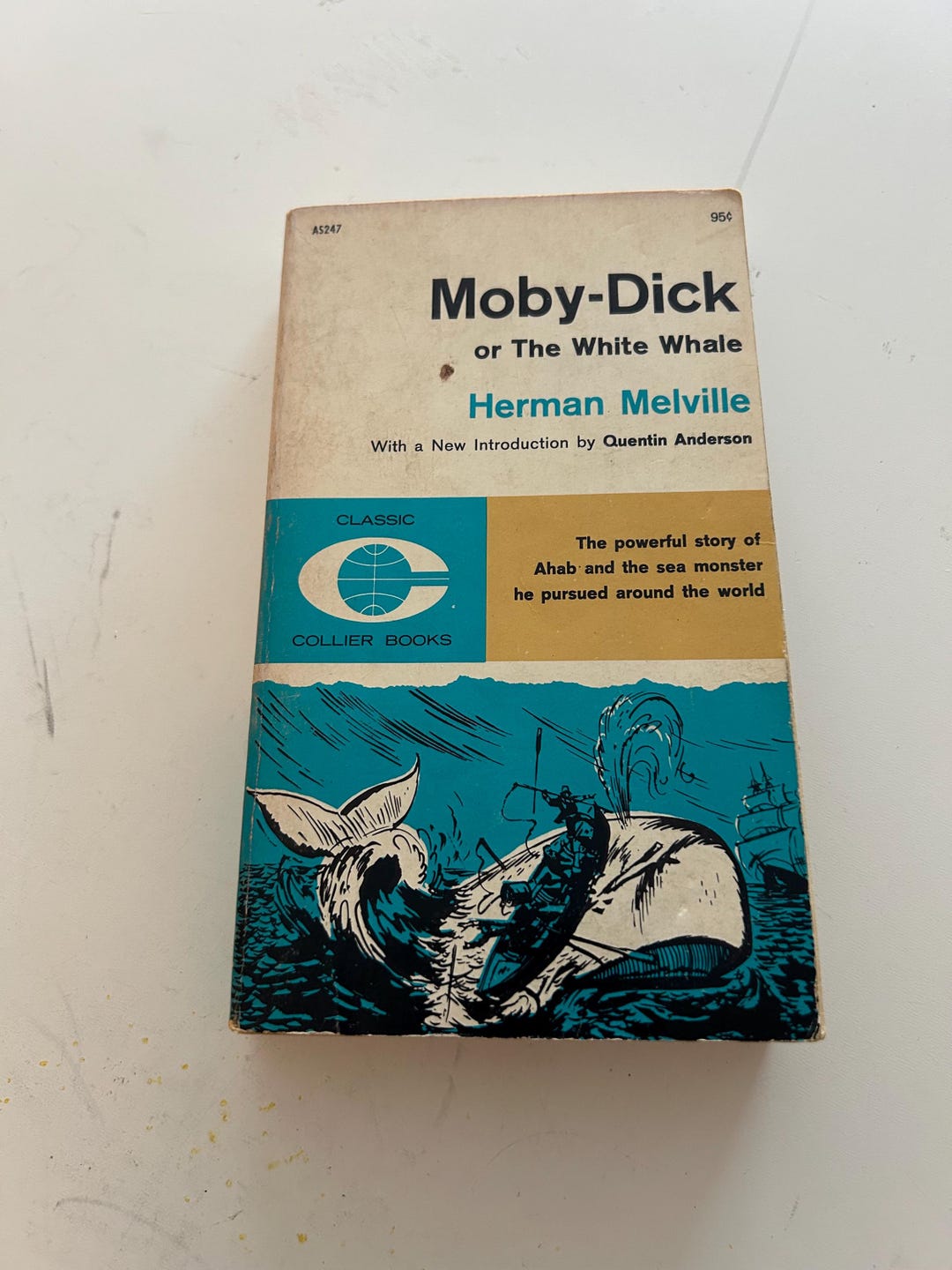 First Soft Cover Edition Moby-dick or the White Whale; by Herman ...