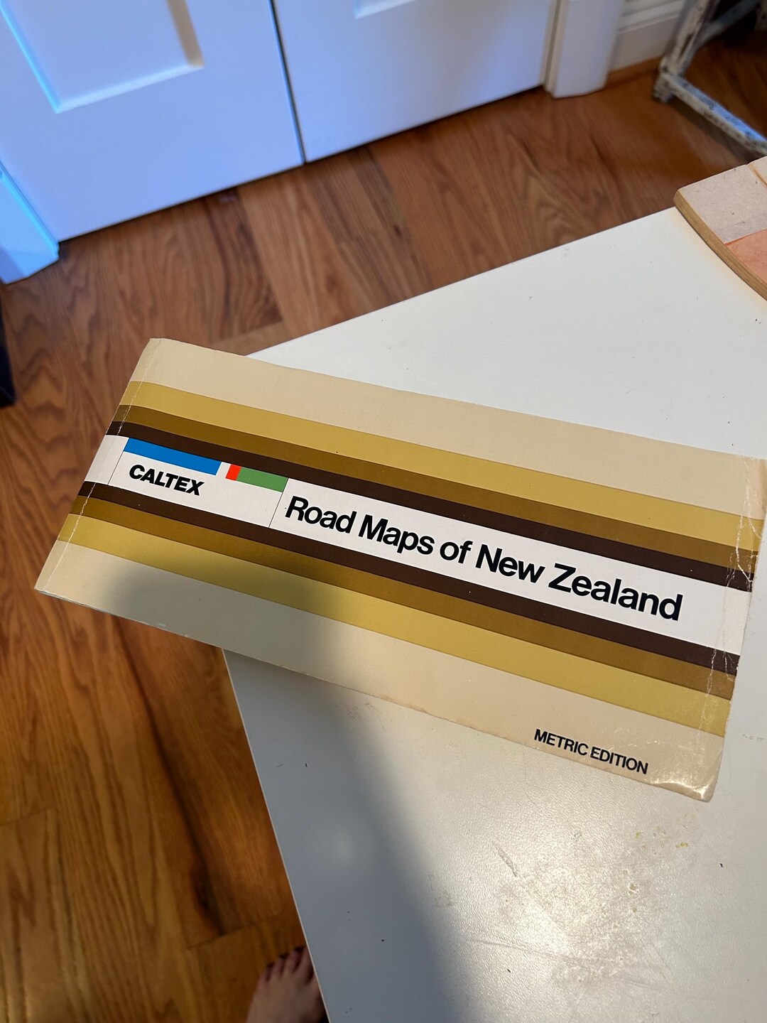 Caltex Road Maps of New Zealand, 1980 Edition, Metric Edition Large ...