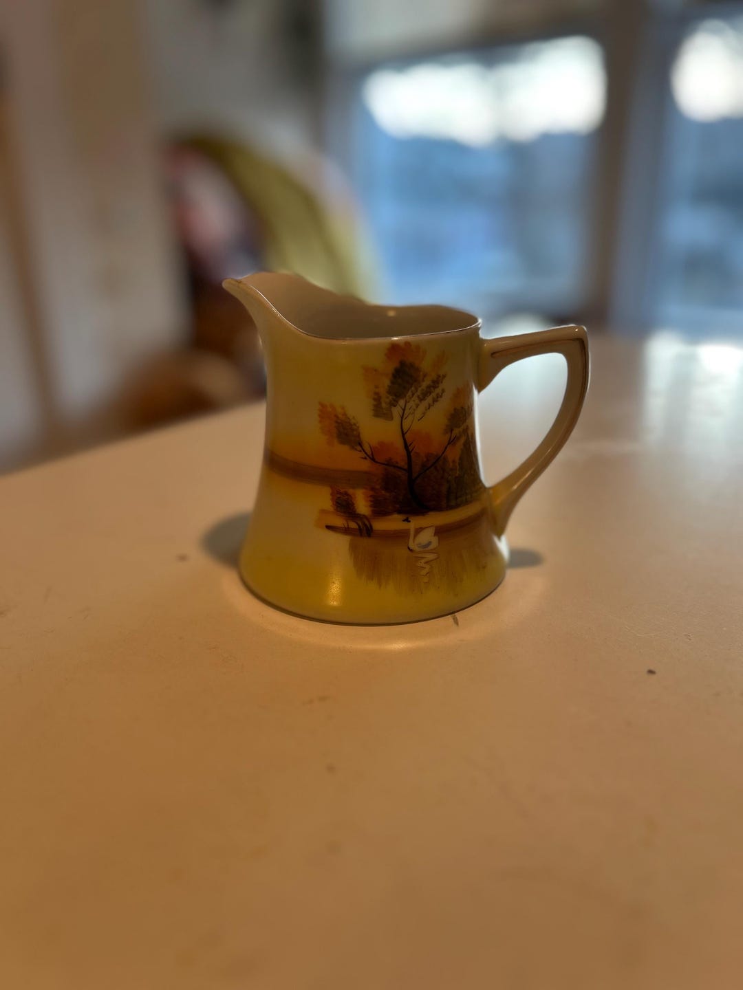Vintage Japanese Swan Creamer; Mid Century Modern; Hand Painted ...