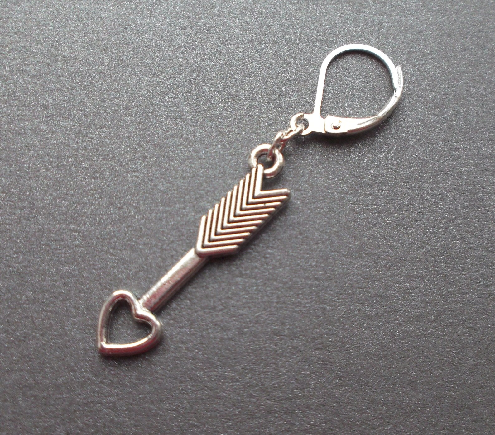 Mens Earrings Arrow/playing Cards/revolver/dolphin - Etsy Canada