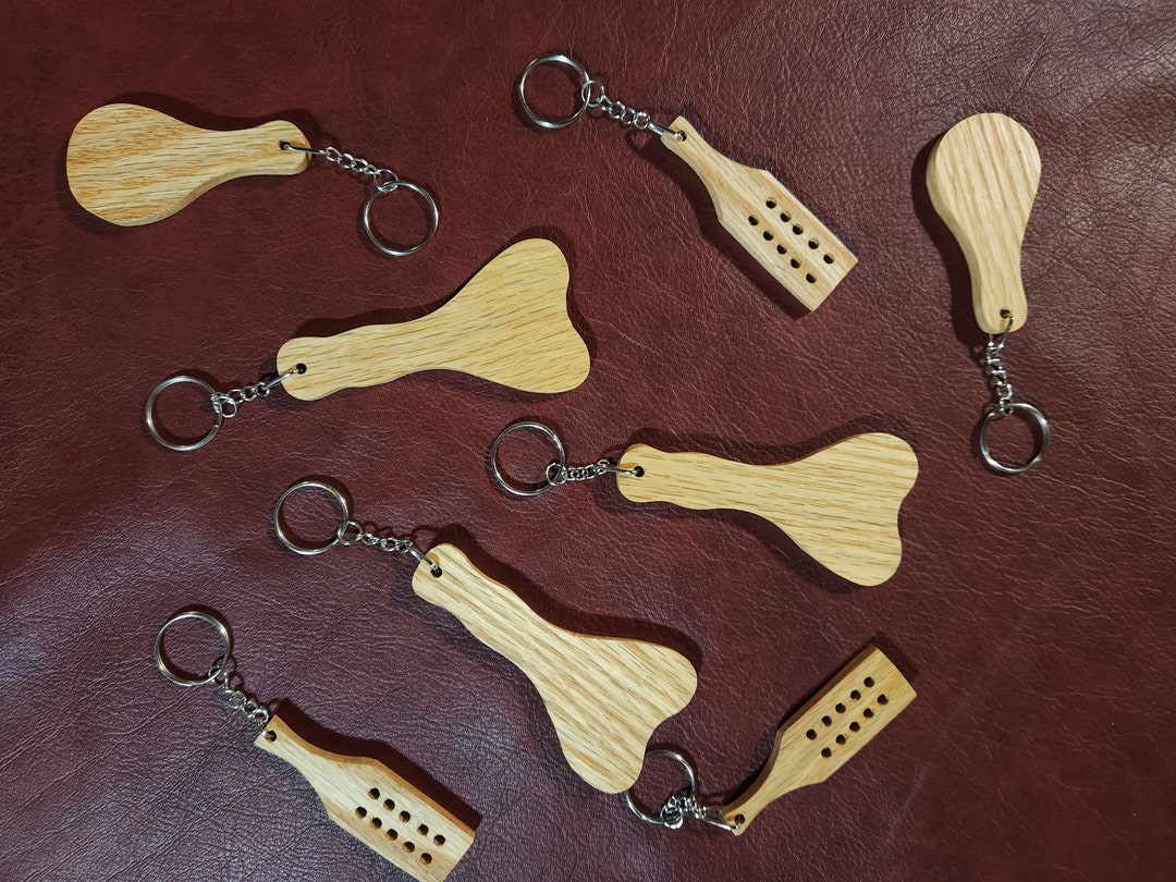 Miniature Paddle Keychains - Etsy