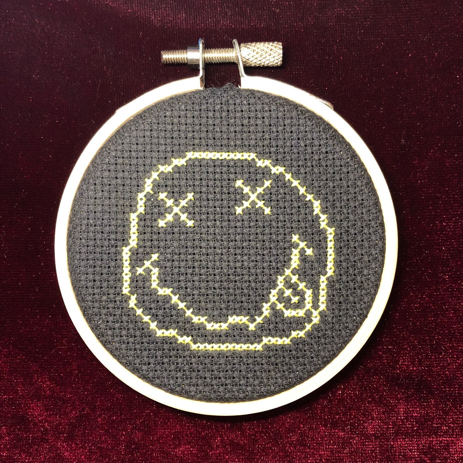 Nirvana - Logo - Cross Stitch - Etsy