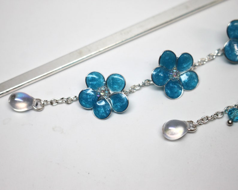 Forget-me-not Resin Japanese Tsumami Kanzashi Hair Stick - Etsy Canada