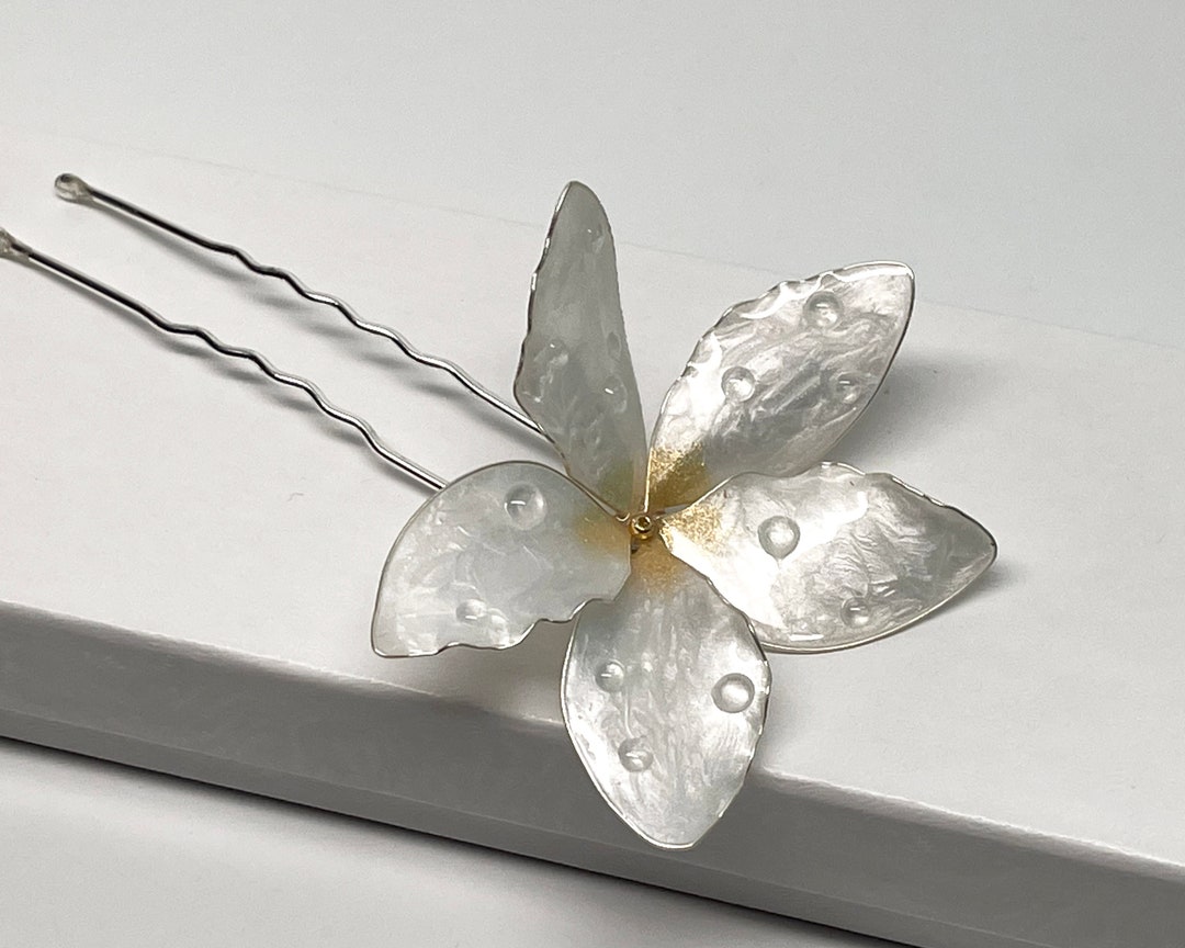 Sampaguita Hairpin Handmade Hair Pin Philippines Flower, Jasminum ...