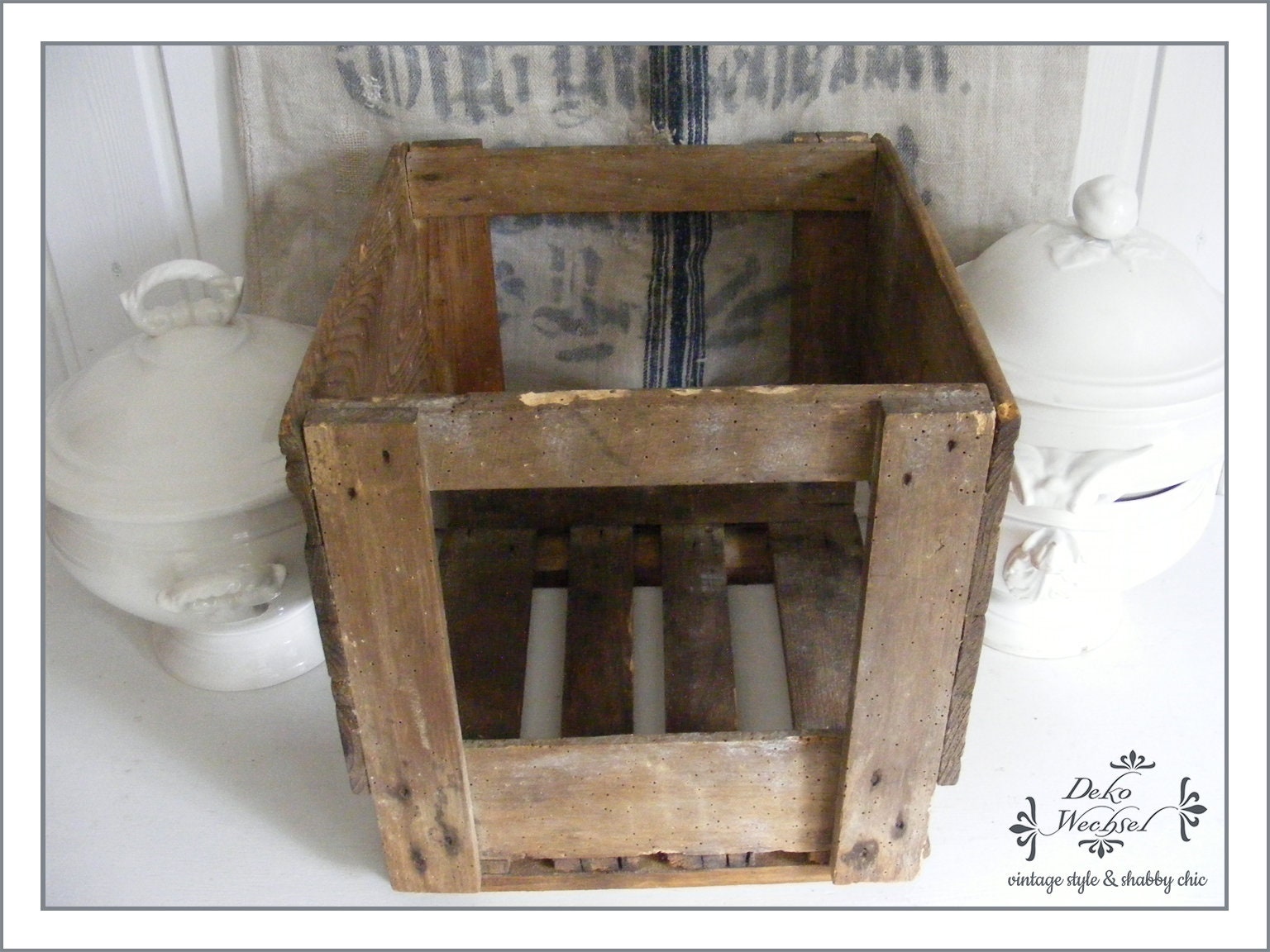 Antiquw German Beer Crate / Wooden Box of the Brewery | Etsy